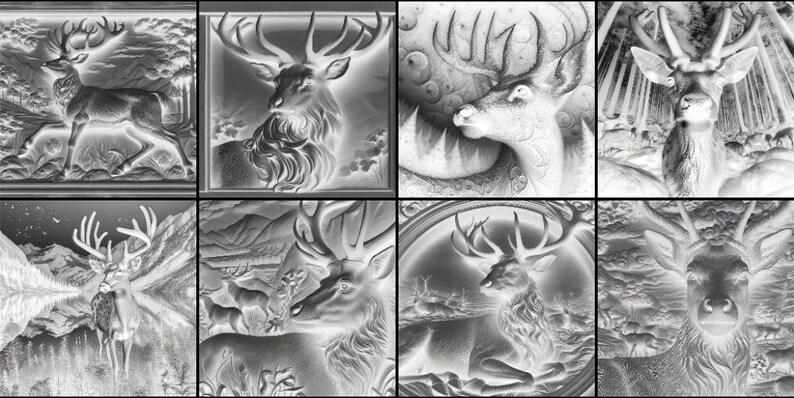 Grayscale Files / 3D Laser Engraving Images / HD Images for Laser ...