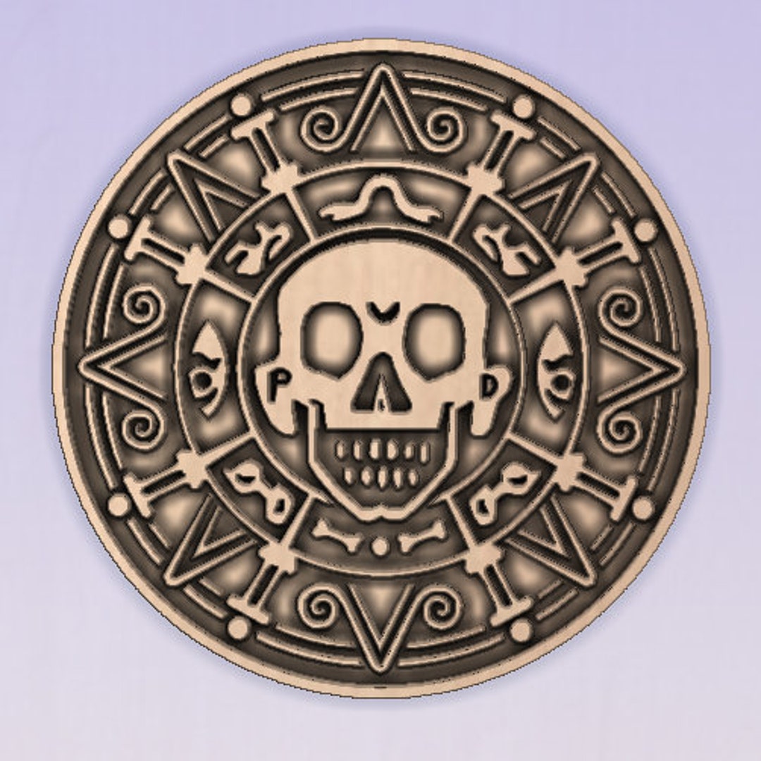 Fiber Laser Cut Depth Map 3D Pirates of the Caribbean PNG File for ...