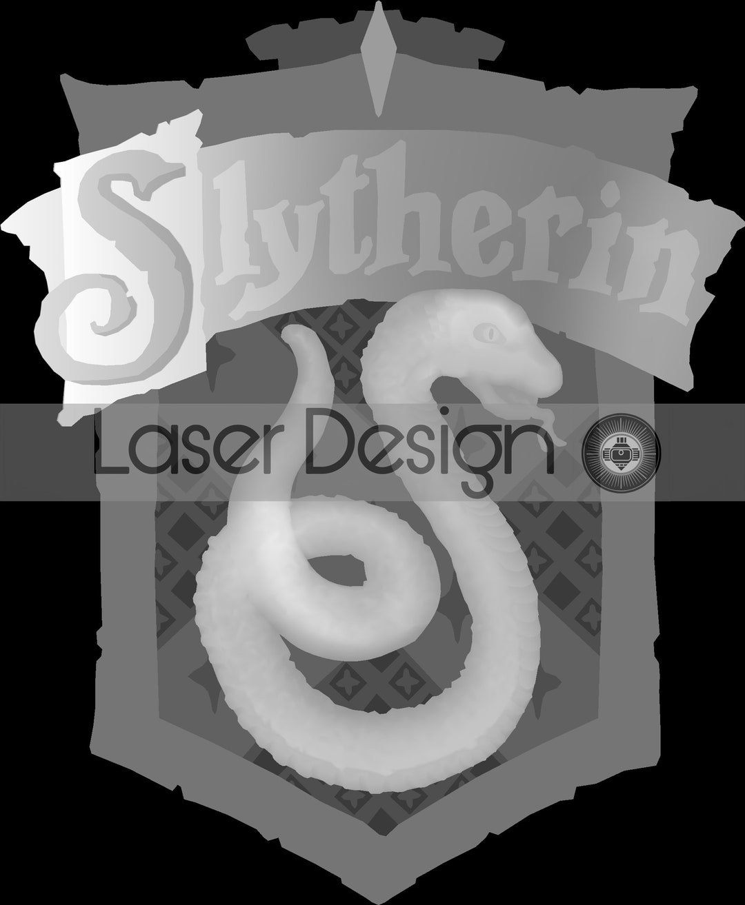 File / Fiber Laser / Cut / Depth Map / 3D / Stl / Depth Engraving ...