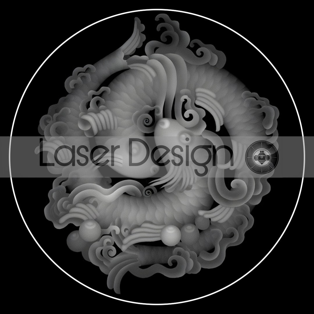 File / Fiber Laser / Cut / Depth Map / 3D / Stl / Depth Engraving ...