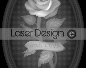 File / Fiber Laser / Cut / Depth Map / 3D / Stl / Depth Engraving ...