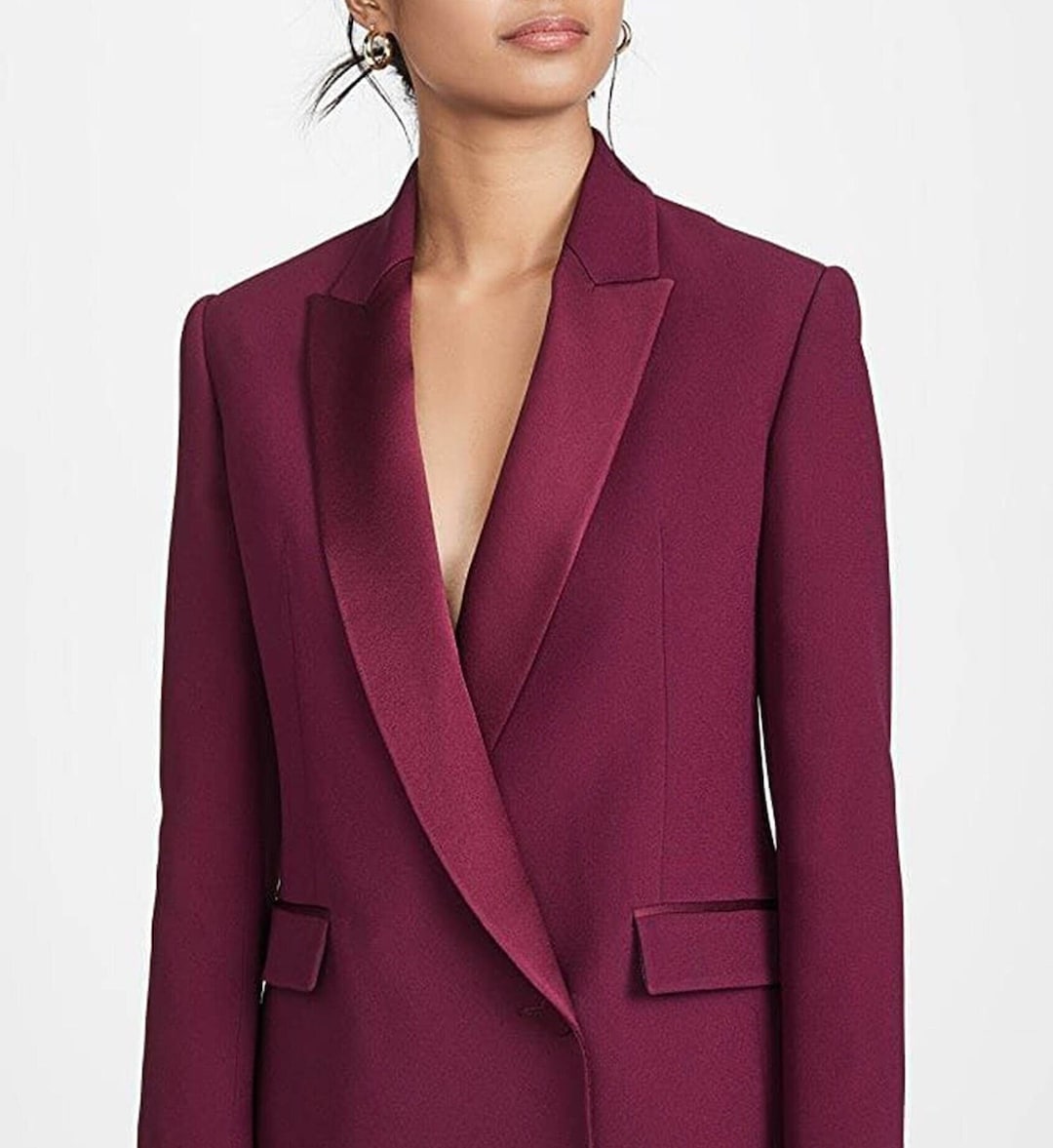 Women Double Breasted Two Piece Suit Two Piece - Etsy