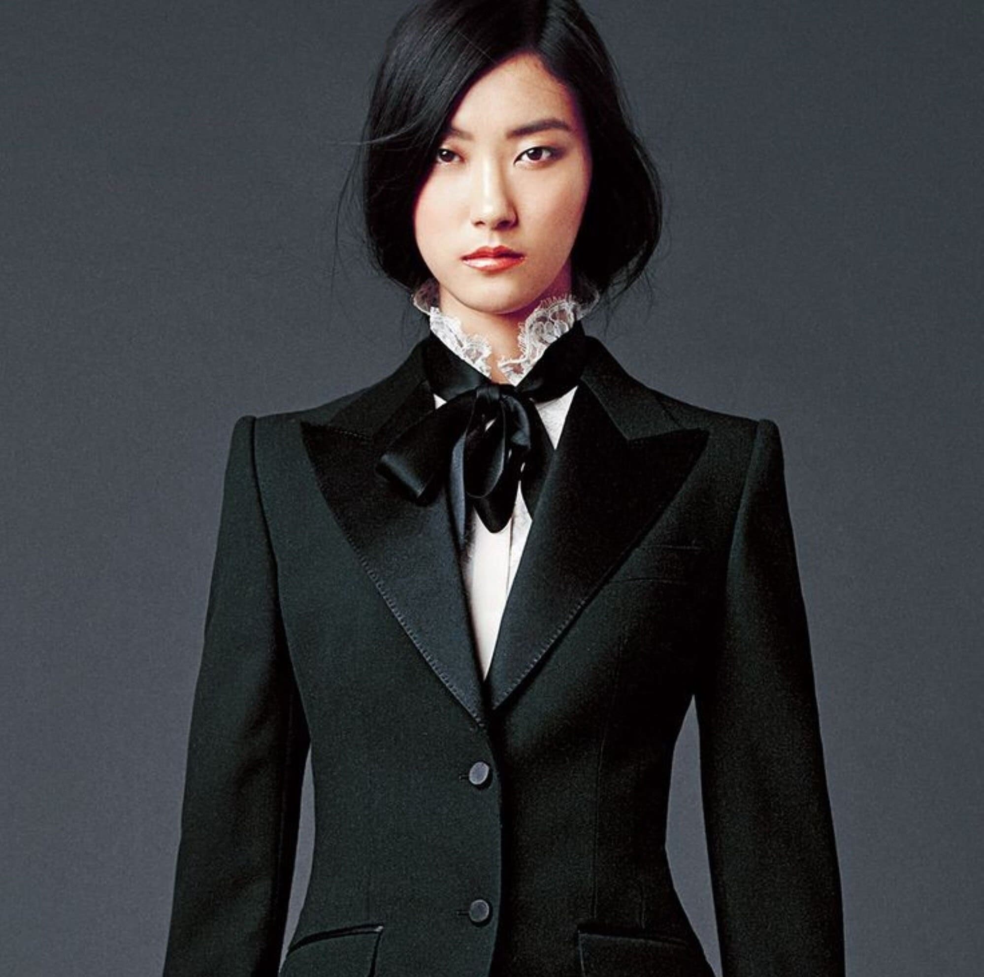 Women Black Satin Lapel Suit for Women/two Piece Suit/top/women's Suit ...