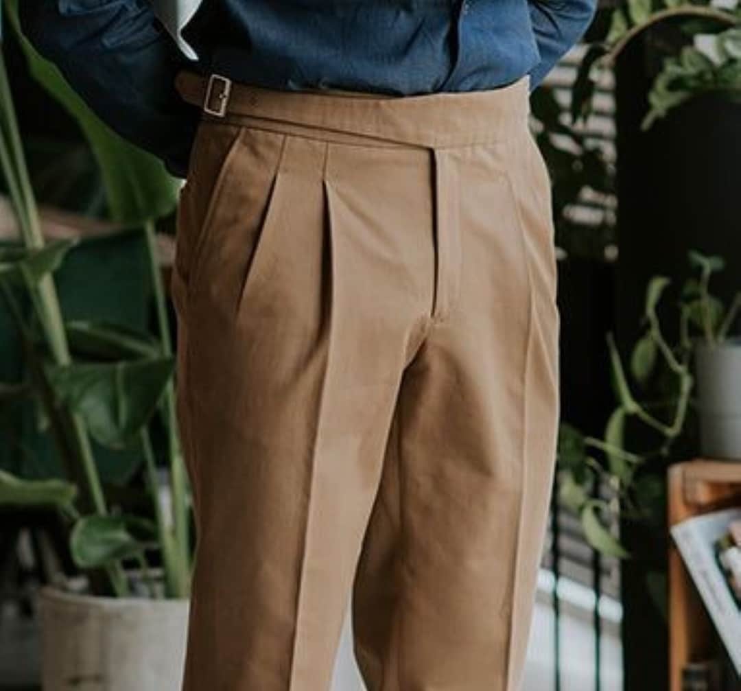 Gurkha Pant for Man's With Double Pleated Casual Formal - Etsy