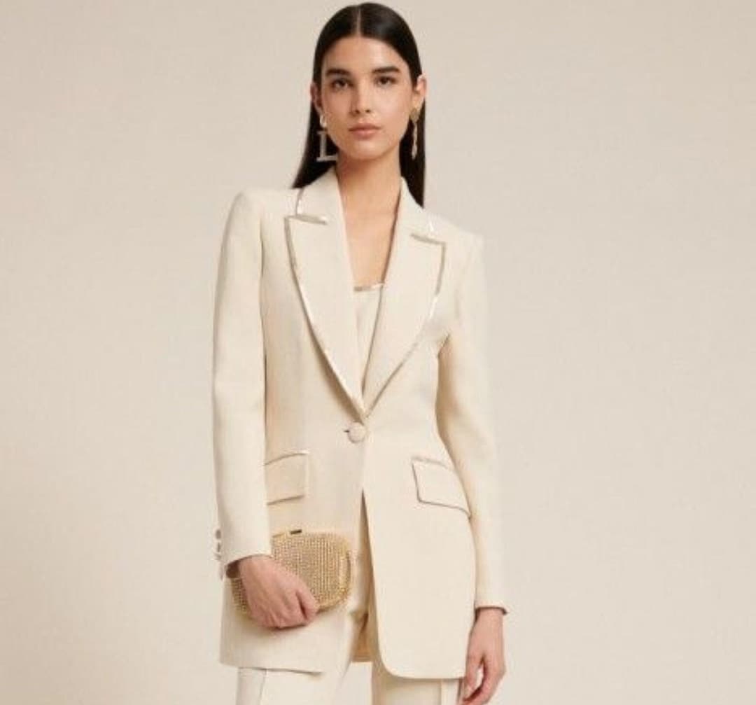 Women Office Wear Two Piece Suit /two Piece Suit/top/womens Suit/womens ...