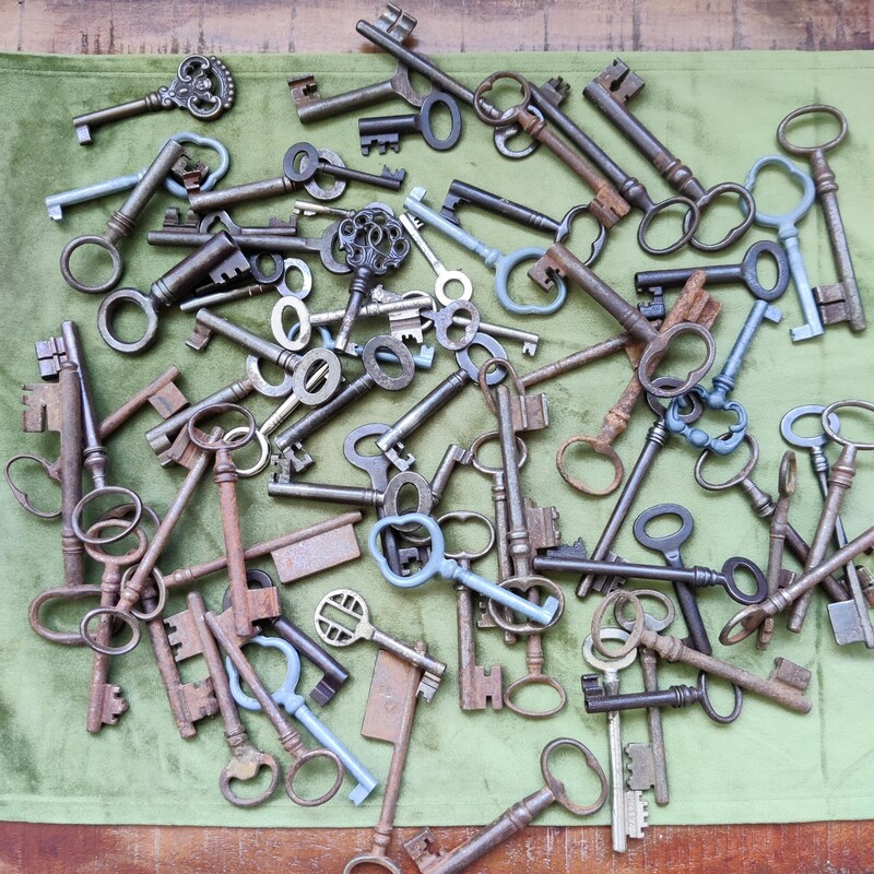 Antique Keys - Etsy