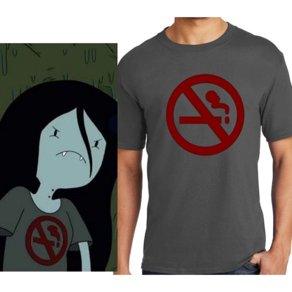 No Smoking Shirt Marceline - Etsy