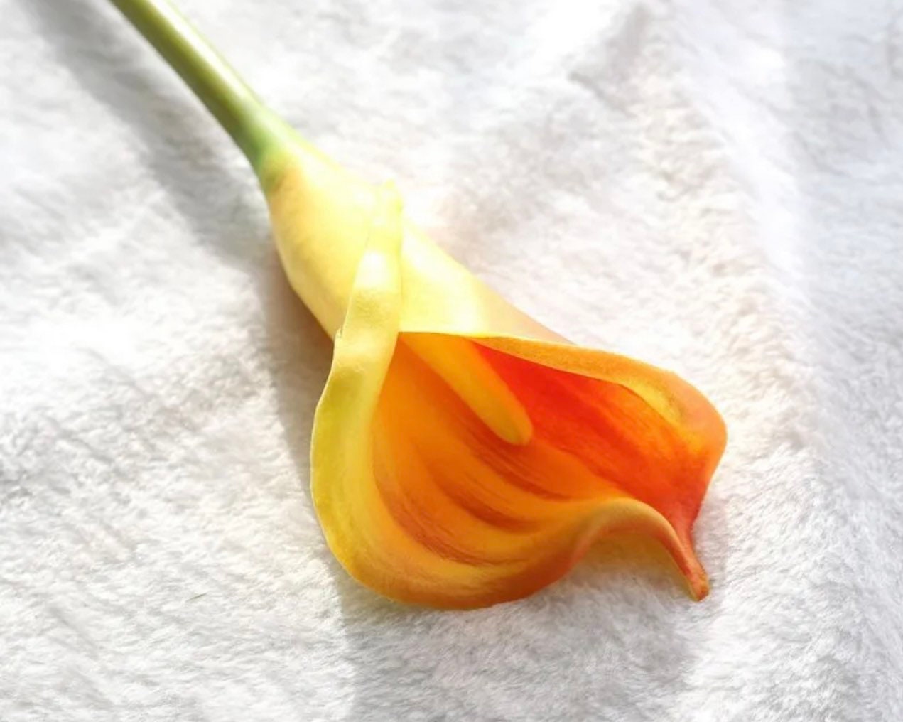 One Stem Silk Calla Lily Real Touch - Etsy