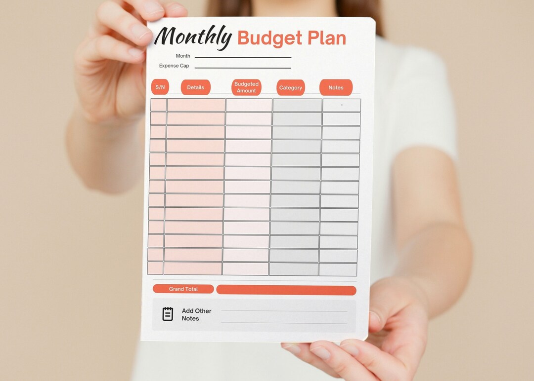 Printable Monthly Budget Planner Budget Planner Monthly Budget ...