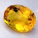 9 Ct AAA + Orange Topaz Oval Shape Brazilian Certified Loose Topaz ...