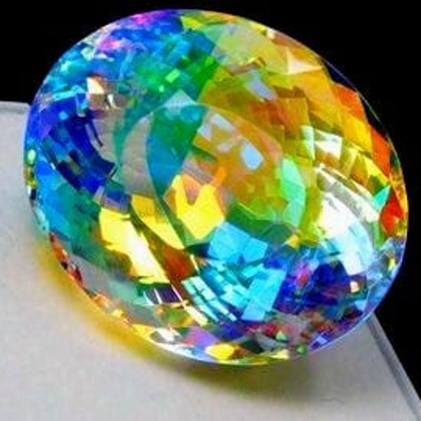 Rainbow Topaz - Etsy