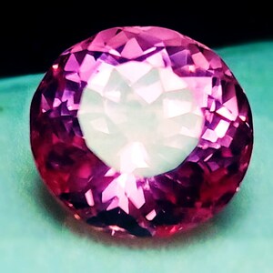 7 Ct Extremely Rare Natural Sapphire Round Cut Pink Sapphire Necklace ...