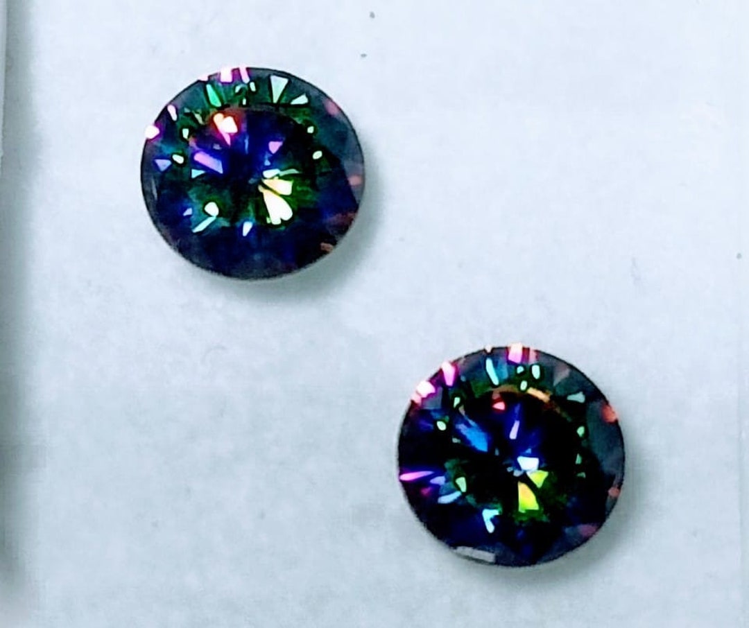 5 Carats Natural Alexandrite Round Shape Facet Color Changing ...