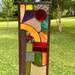 Stained Glass Colorful Abstract Panel - Etsy