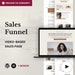 Sales Page Funnel Template for Coaches, Course Creators, and Digital ...