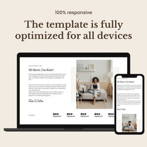 Sales Page Funnel Template for Coaches, Course Creators, and Digital ...