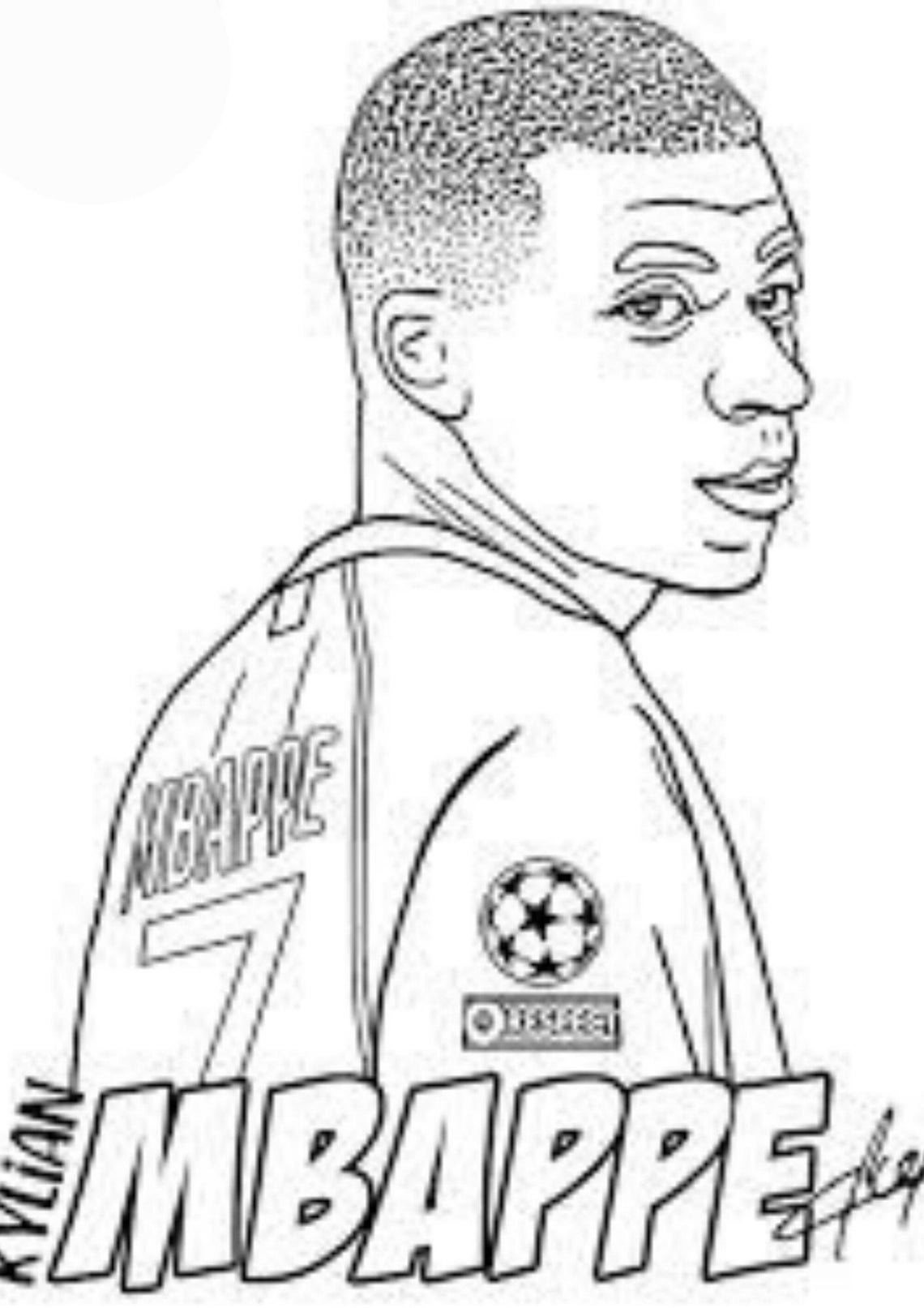 Digital Footballer Coloring Pages - Etsy