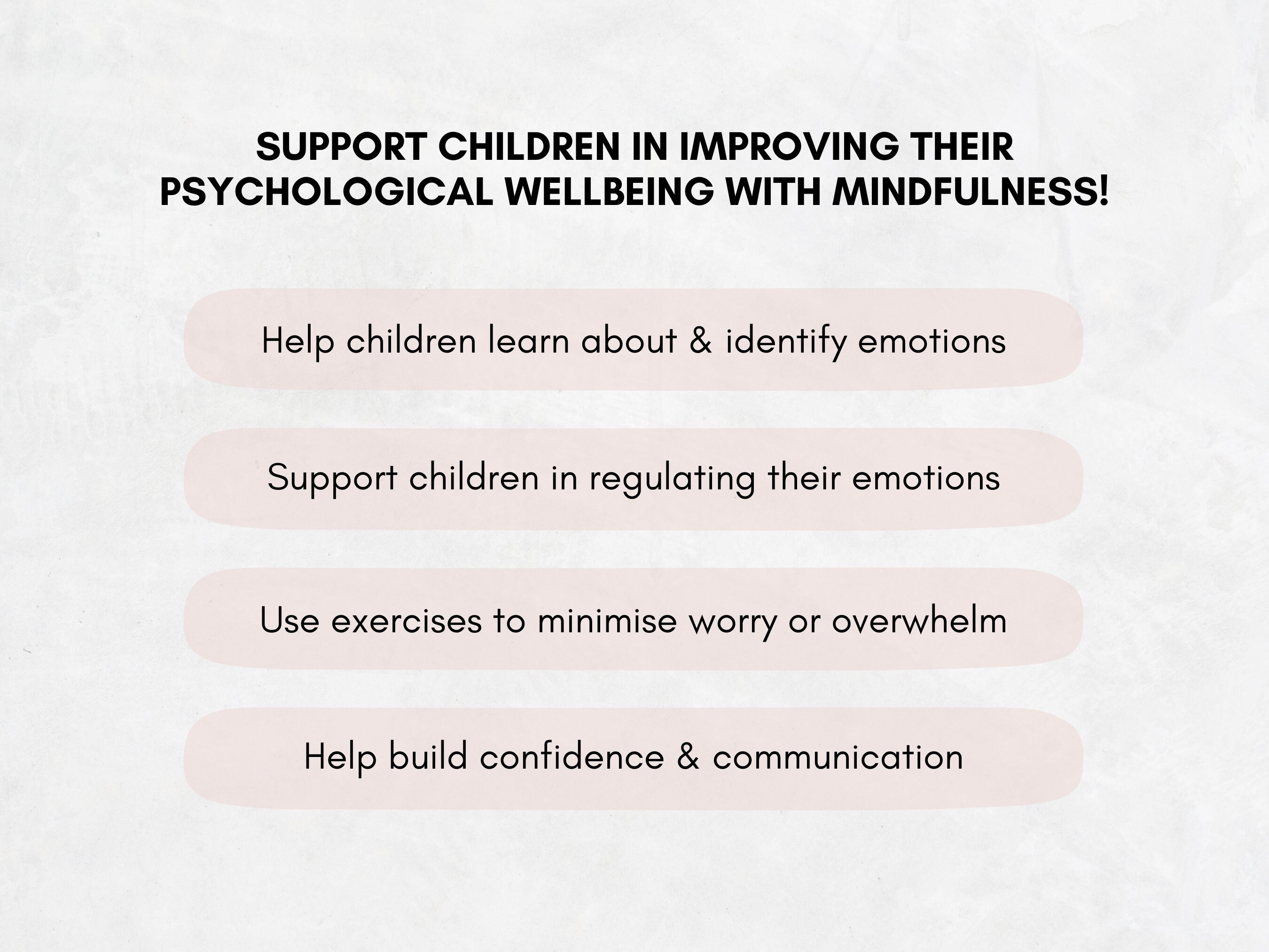 Mindfulness Activities for Kids, Emotional Regulation and Identifying ...