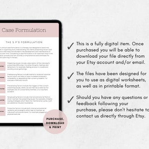 Therapy Intake Form Bundle, Canva Editable Therapist Resource ...