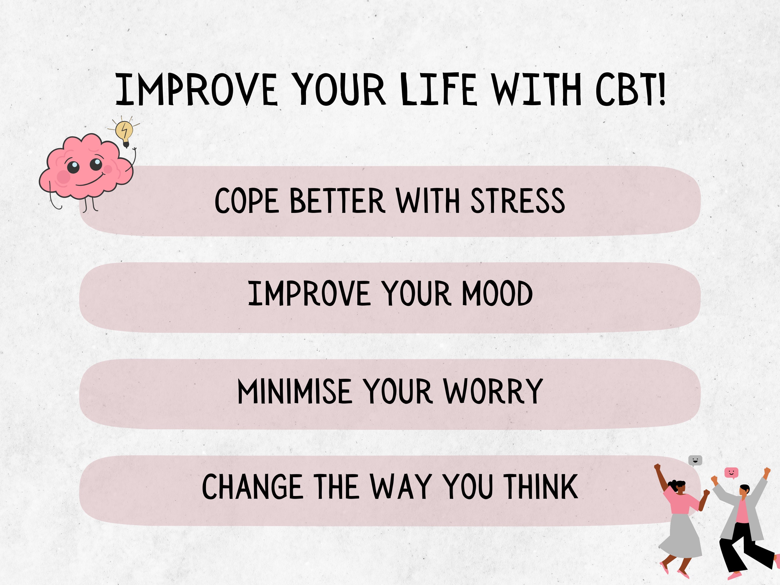 CBT Coping Skills Cards | Thought Balancing Bundle | Therapy Coping ...