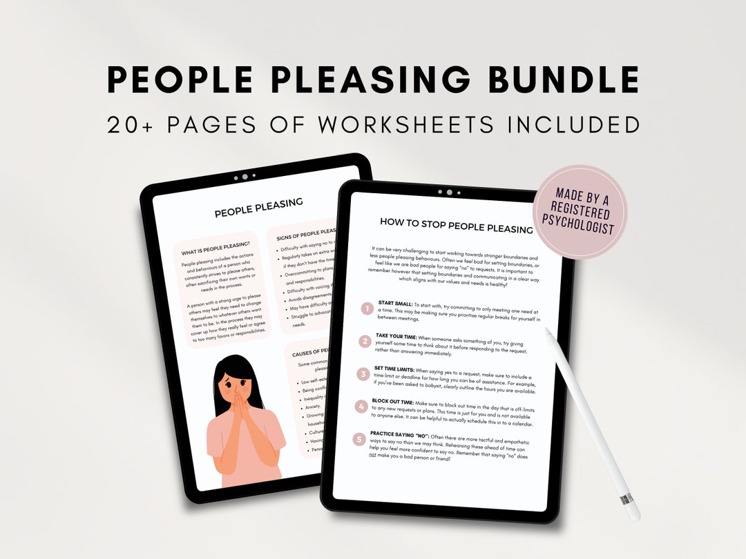 Overcoming People Pleasing, Boundary Setting for Adults, Trauma Focused ...