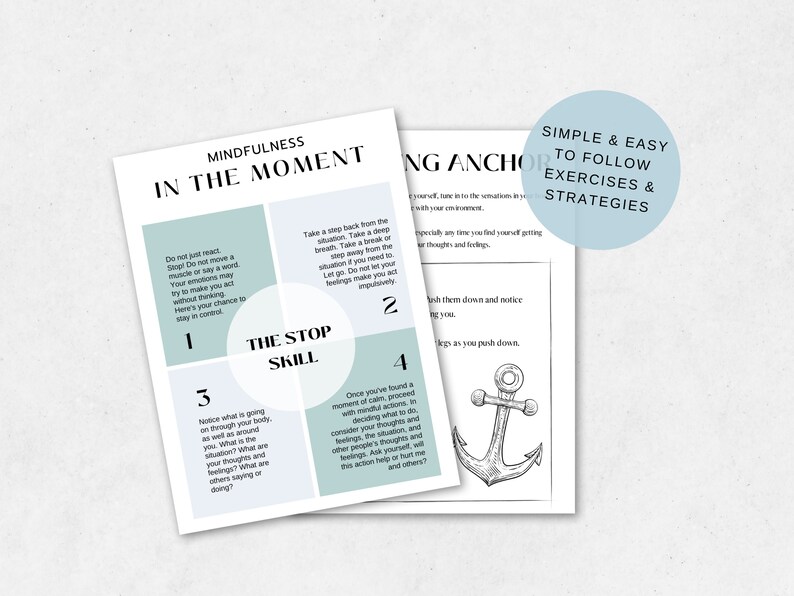 Mindfulness Mega Bundle: Worksheets & Breathing Cards for Teens and ...