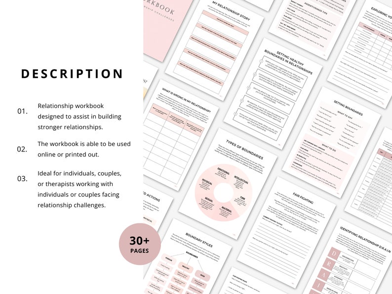 Relationship Workbook for Couples to Improve Communication Skills ...