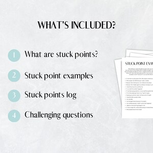 Stuck Points Therapy Worksheets Bundle | CPT Therapy | CBT Worksheets ...