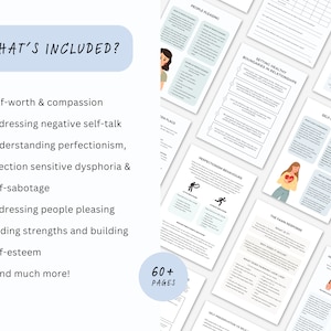 Confidence Building Worksheets for Improving Self-esteem, Self-belief ...