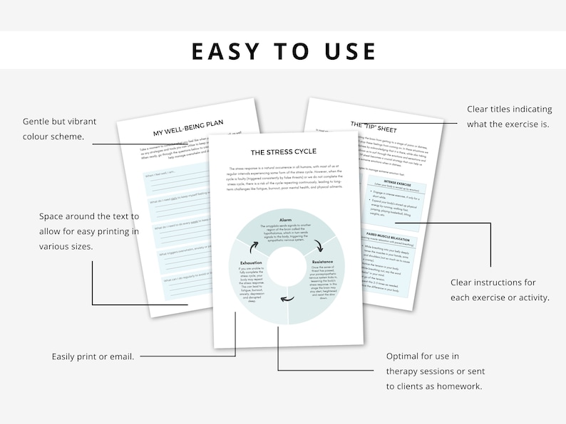 Stress Response Cycle Worksheets, Fight Flight Freeze Fawn Bundle for ...