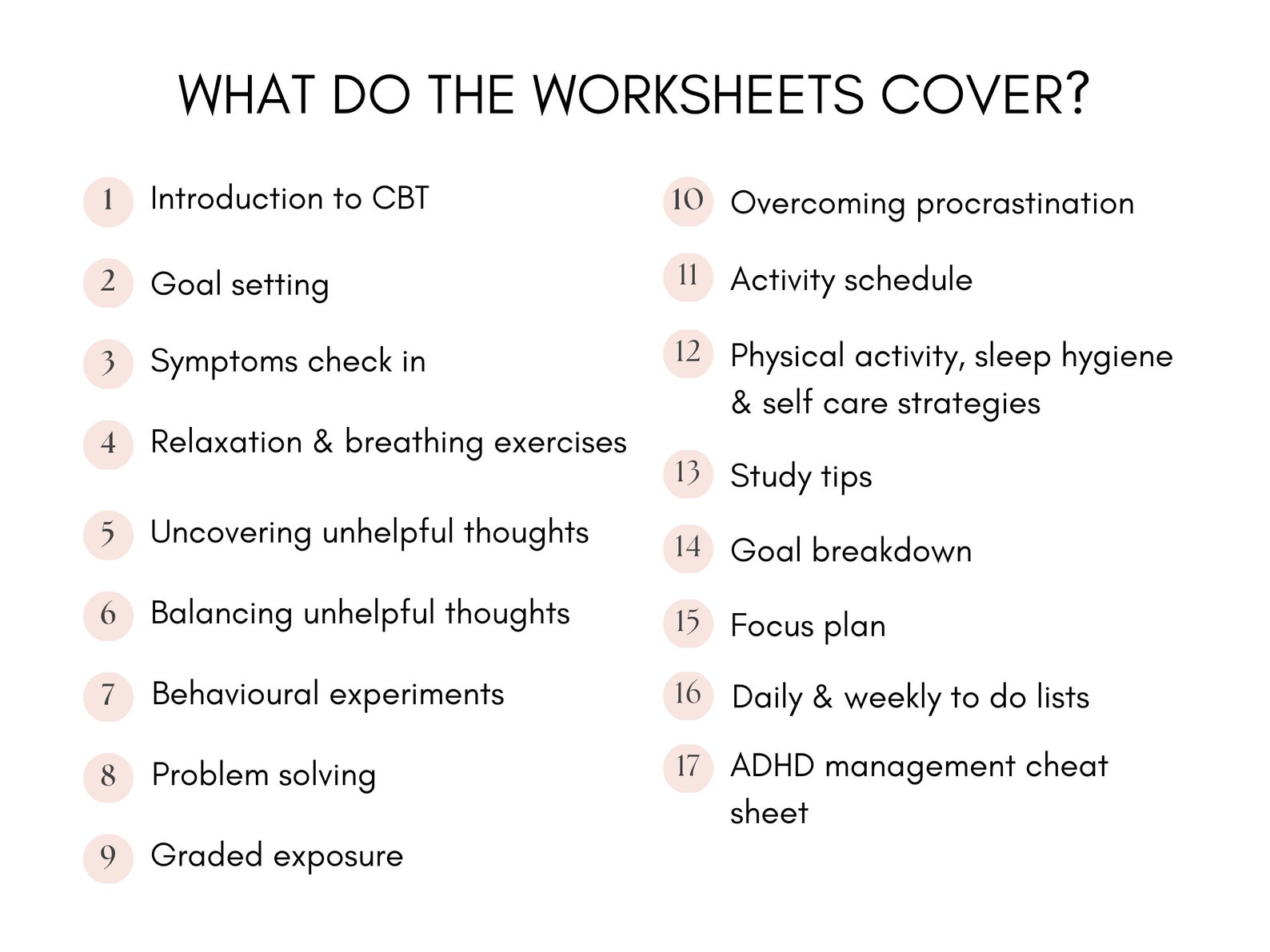 ADHD Worksheets Mega Bundle ADHD Workbook for Adults & Teens - Etsy