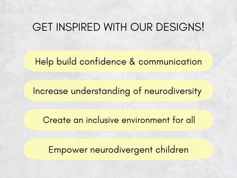 Neurodiversity Poster Bundle: ADHD Awareness Prints for Kids (digital ...