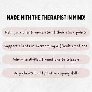 CPT Trauma Account & Stuck Points Bundle | Trauma Worksheets | Trauma ...