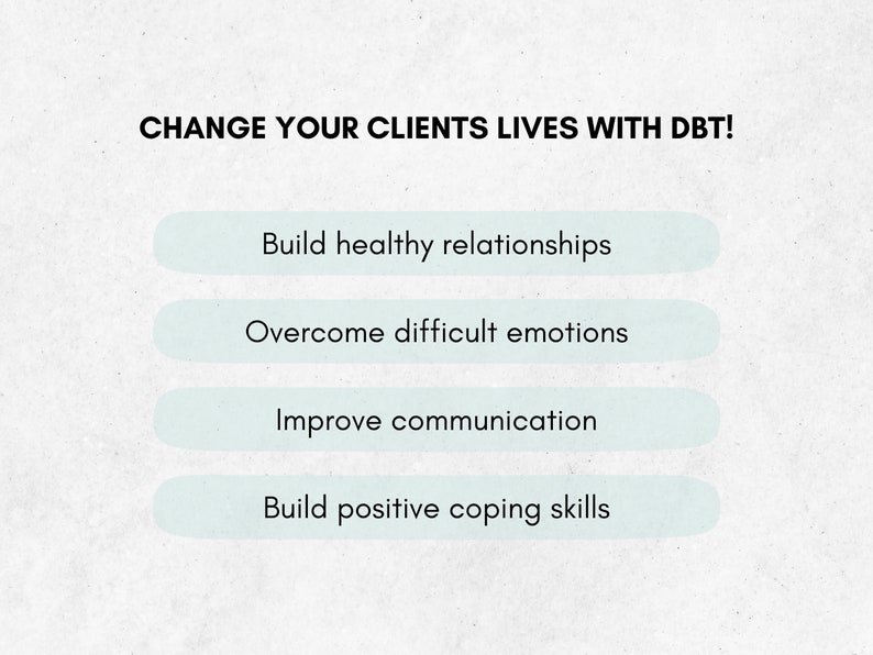 DBT Worksheets Bundle: Borderline Personality Disorder, Emotional ...