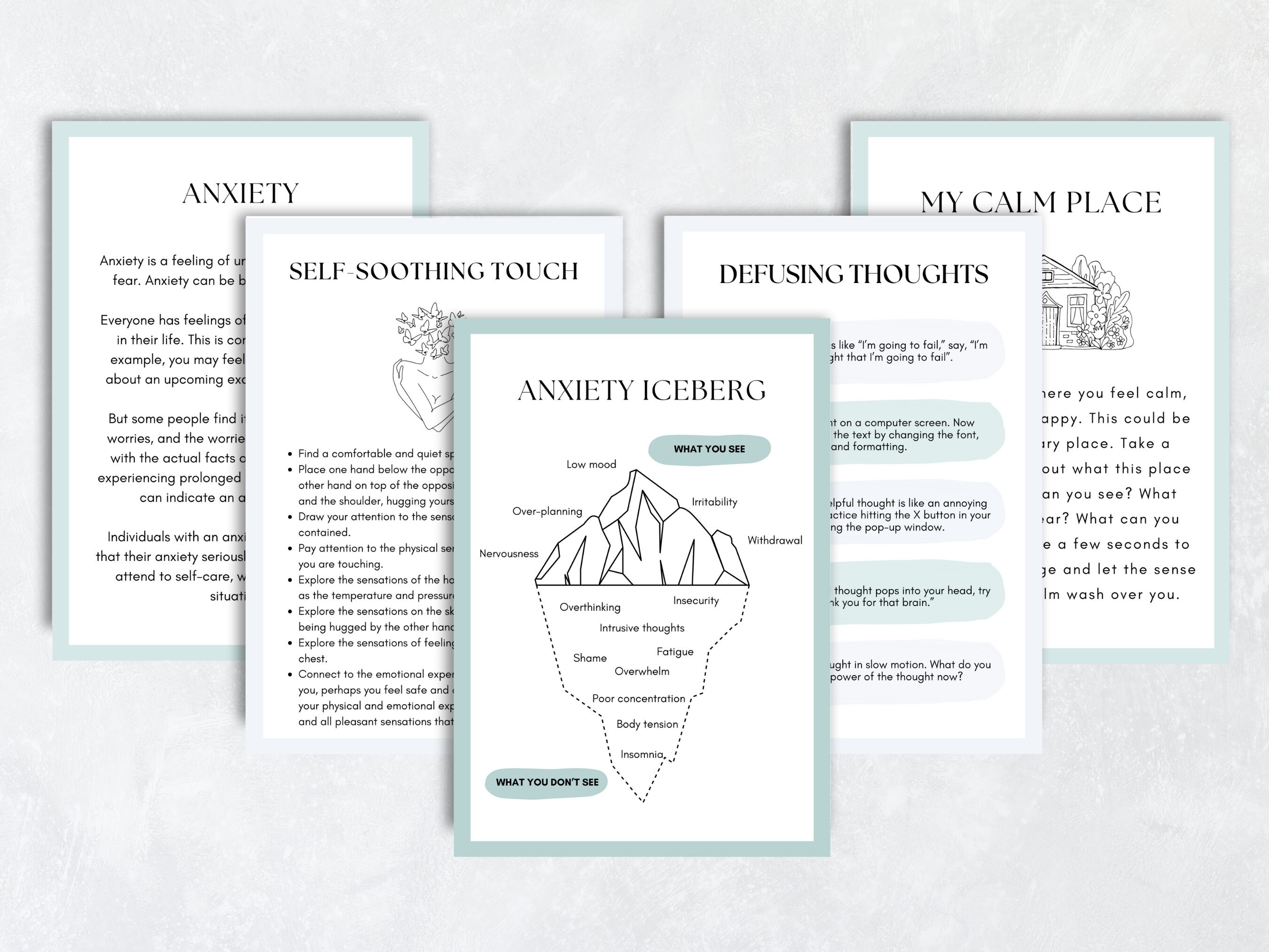 Coping Skills Cards for Anxiety, Proven Strategies for Anxiety ...