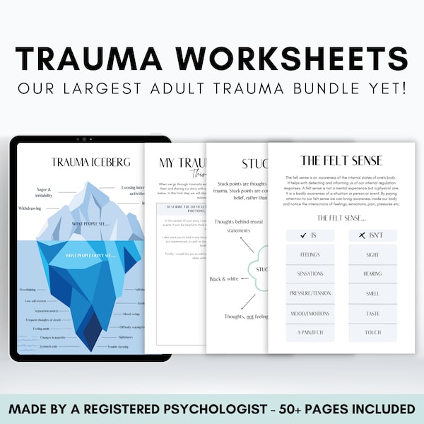 Therapy Worksheets - Etsy