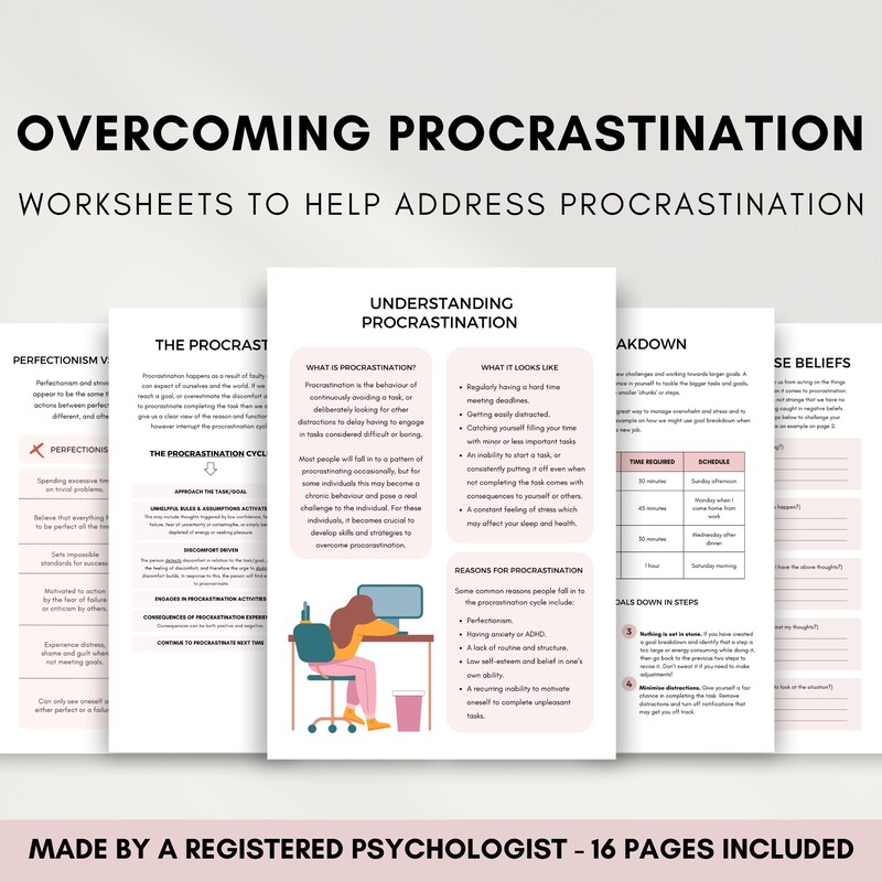 Procrastination - Etsy