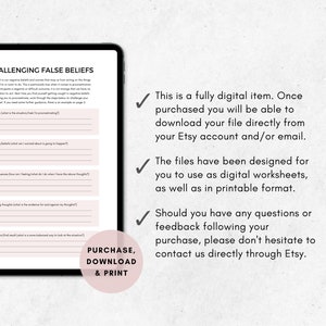 Overcoming Procrastination Worksheets Bundle With Coping Skills for ...