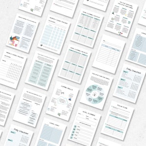 ADHD Chore Chart and Checklist Bundle, ADHD Symptoms, Executive ...