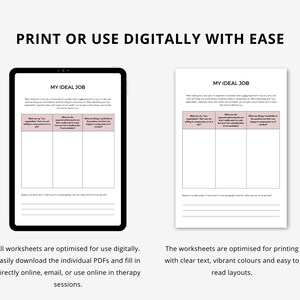 Job Search Worksheets Bundle: Resume, Interview Prep (printable ...