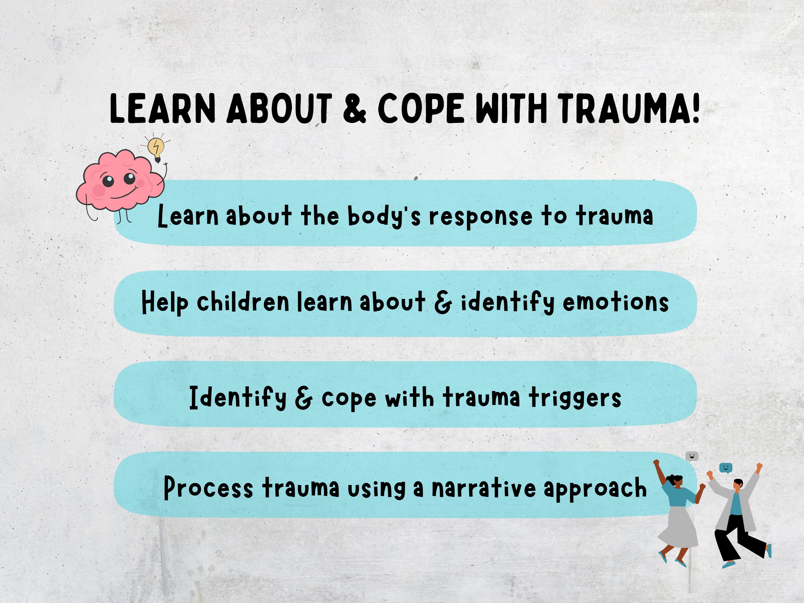 PTSD Worksheets for Kids | Kids Trauma Therapy Cards & PTSD Coping ...