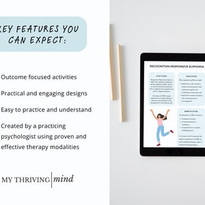 Rejection Therapy Worksheet Bundle for Overcoming Rejection Sensitive ...