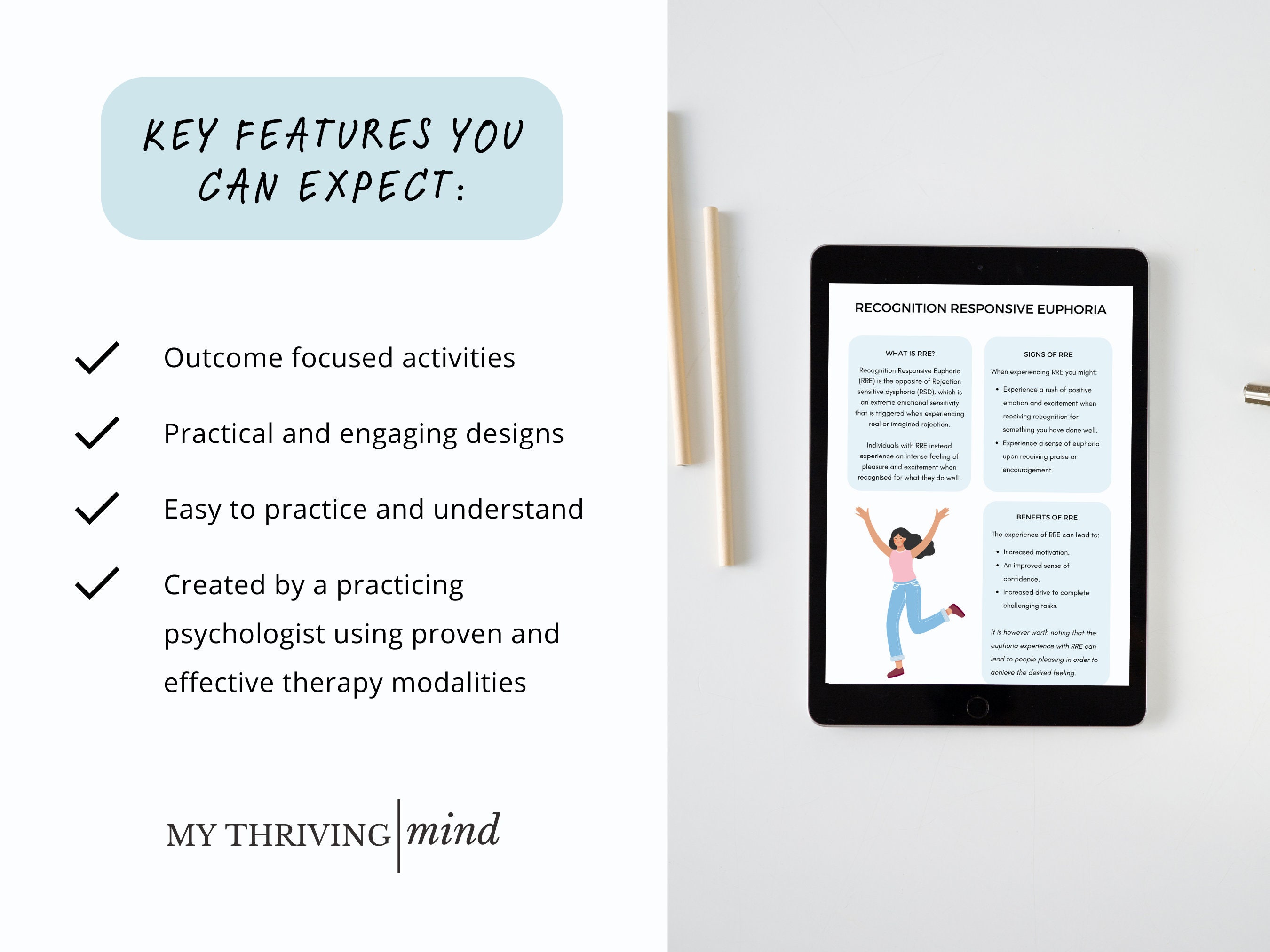 Rejection Therapy Worksheet Bundle for Overcoming Rejection Sensitive ...