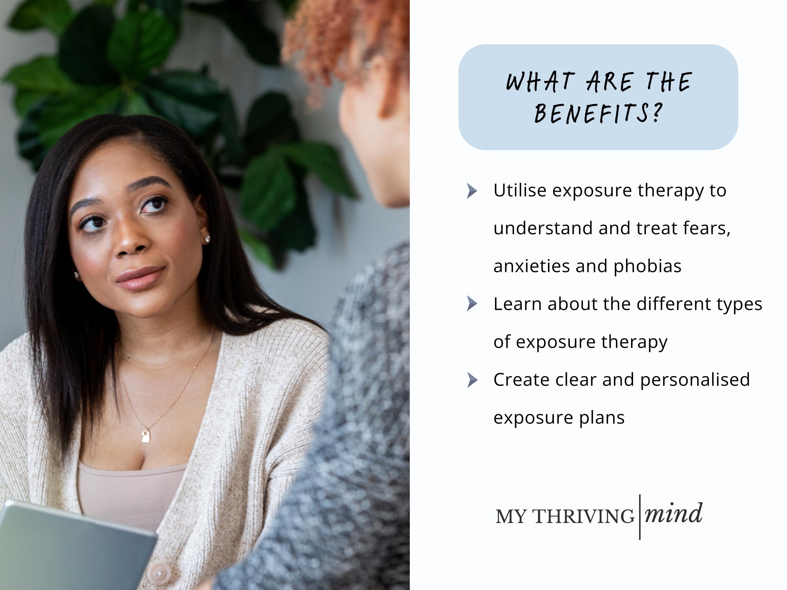 Graded Exposure Therapy Worksheets to Treat Anxiety Symptoms, Fears and ...