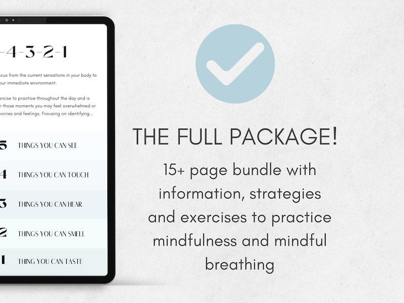 Mindfulness Mega Bundle: Worksheets & Breathing Cards for Teens and ...
