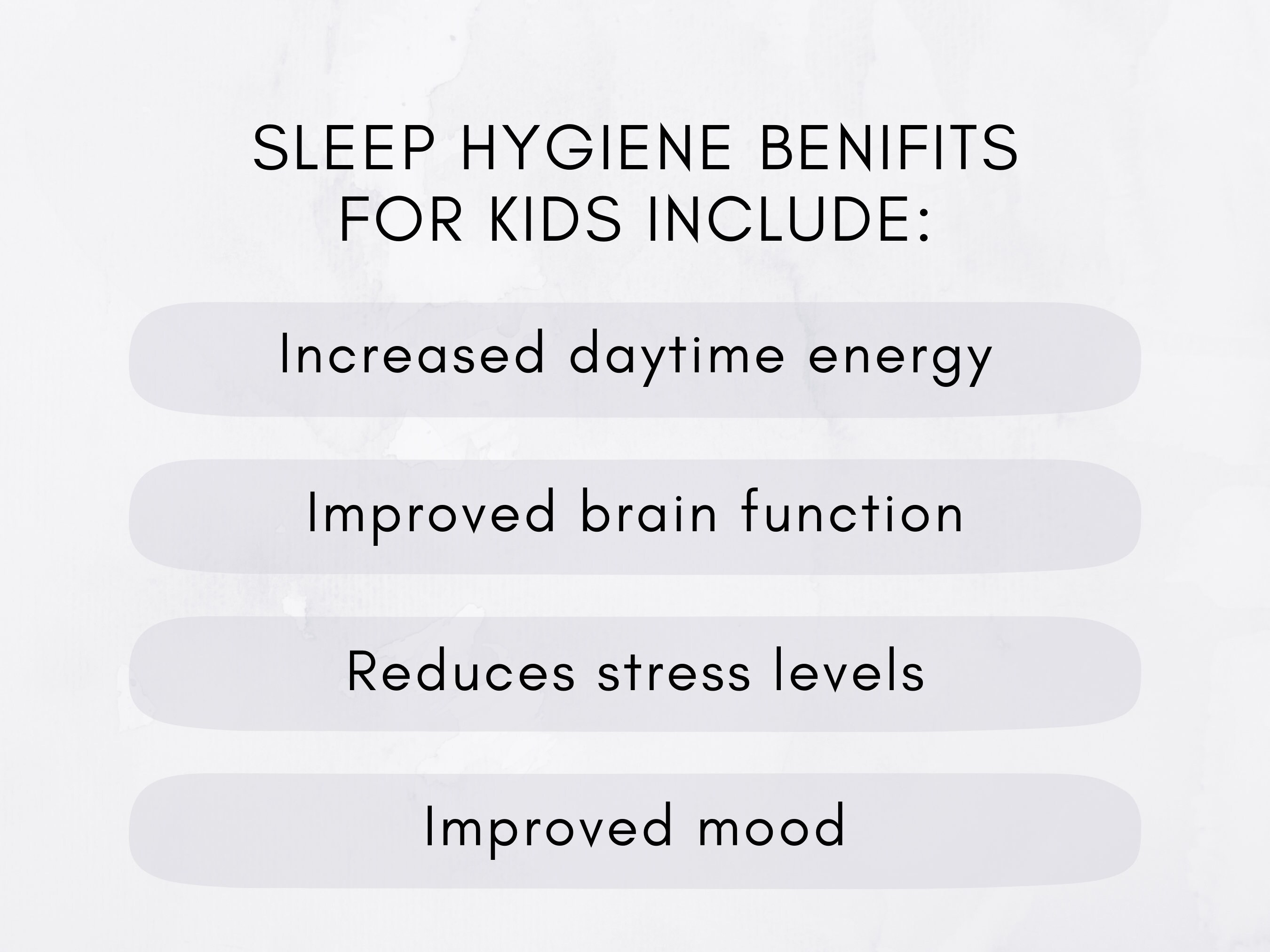 Sleep Hygiene Poster Bundle for Kids: Sleep Tips (PDF Digital Download ...