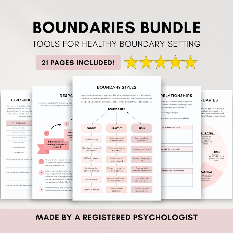 Boundary Setting Adult - Etsy