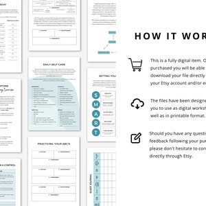 Ultimate CBT Worksheets Mega Bundle for Therapist, Psychologist or ...