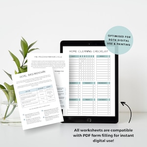 ADHD Chore Chart and Checklist Bundle, ADHD Symptoms, Executive ...