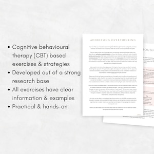 Overthinking Journal for Stress Management and Confidence Building ...